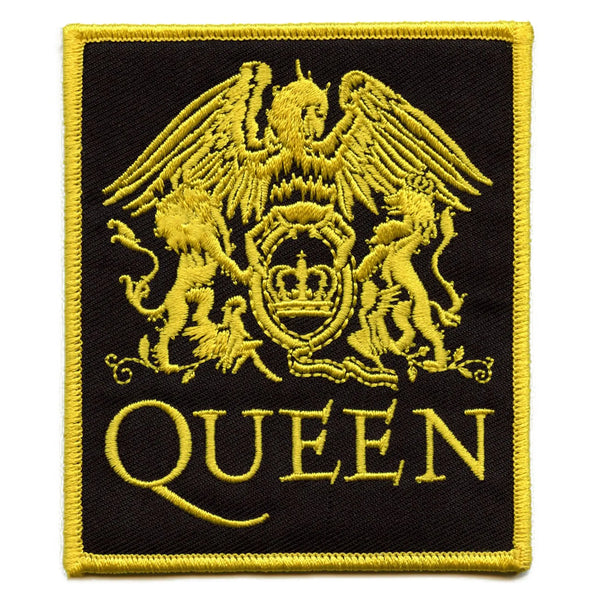 Queen Classic Crest Patch British Box Rock Embroidered Iron On – Patch ...