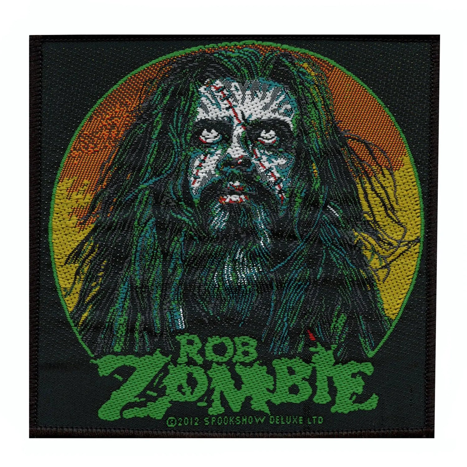 Rob Zombie Past, Present, and Future Patch Undead Album Cover Woven Ir ...