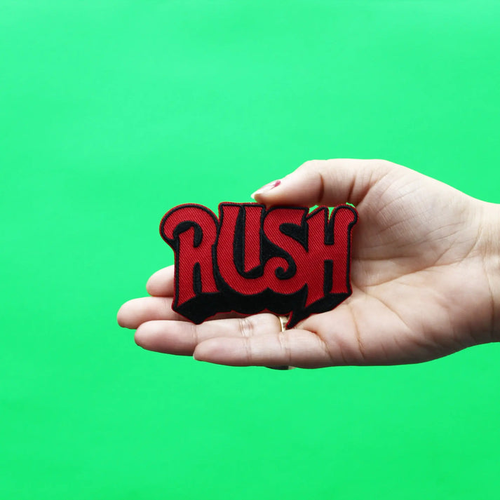 Rush Patch Band Logo Embroidered Iron On – Patch Collection