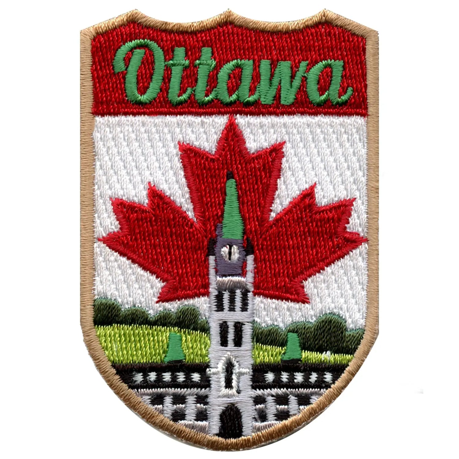 Ottawa Canada Shield Embroidered Iron On Patch – Patch Collection