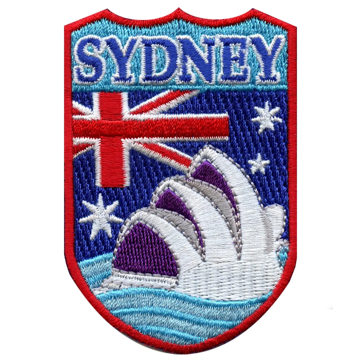 Sydney Australia Shield Embroidered Iron On Patch – Patch Collection