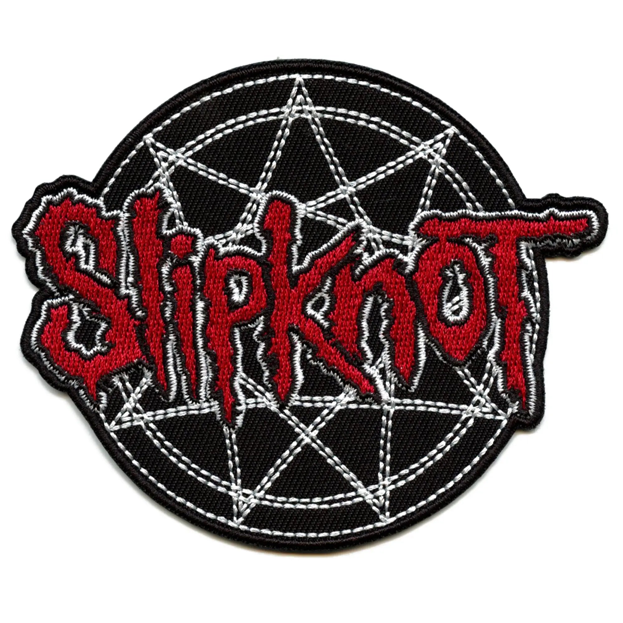 Slipknot Nonogram Logo Patch Mask American Metal Embroidered Iron On – Patch Collection