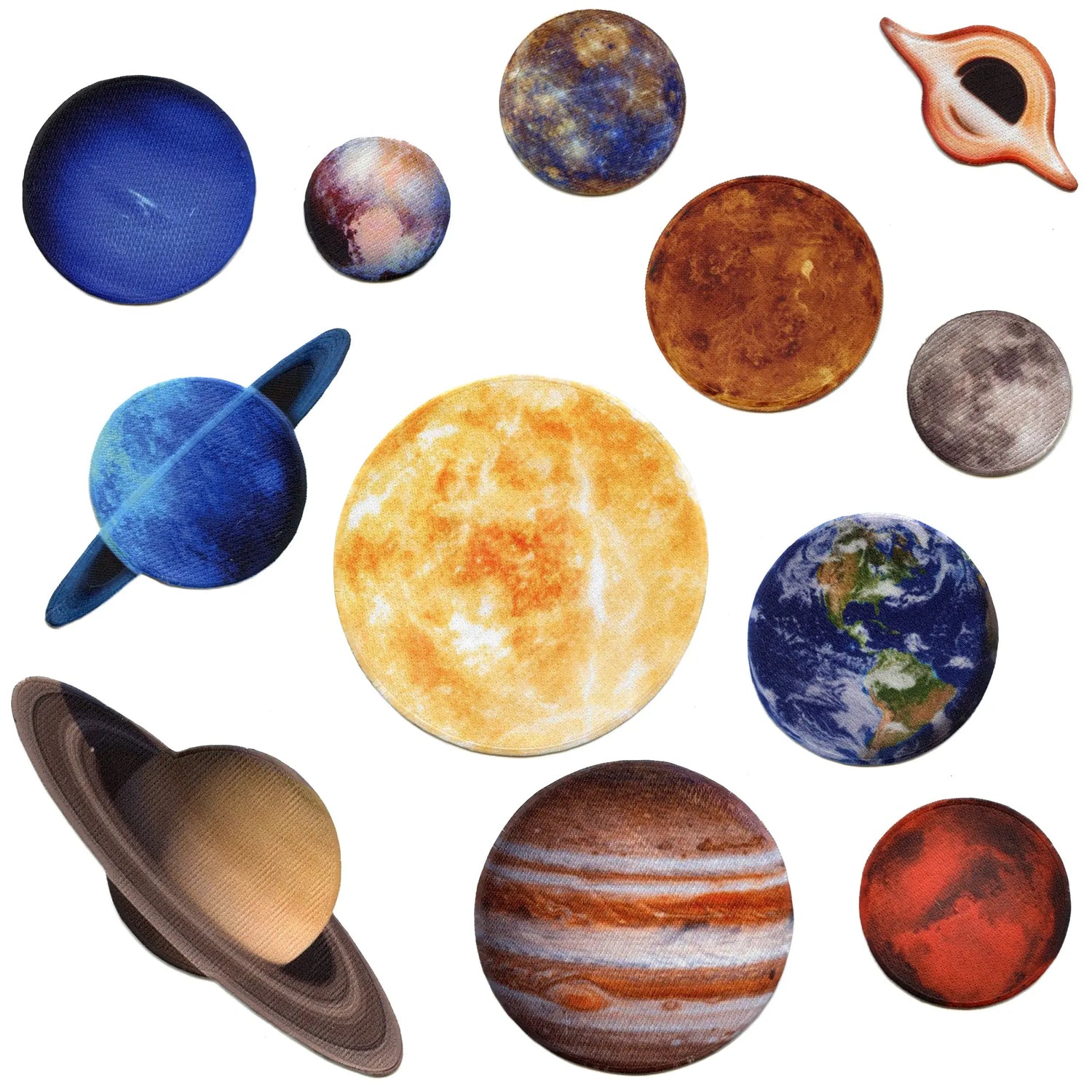 Solar System Complete Set FotoPatch 12 Piece Collection Embroidered ...