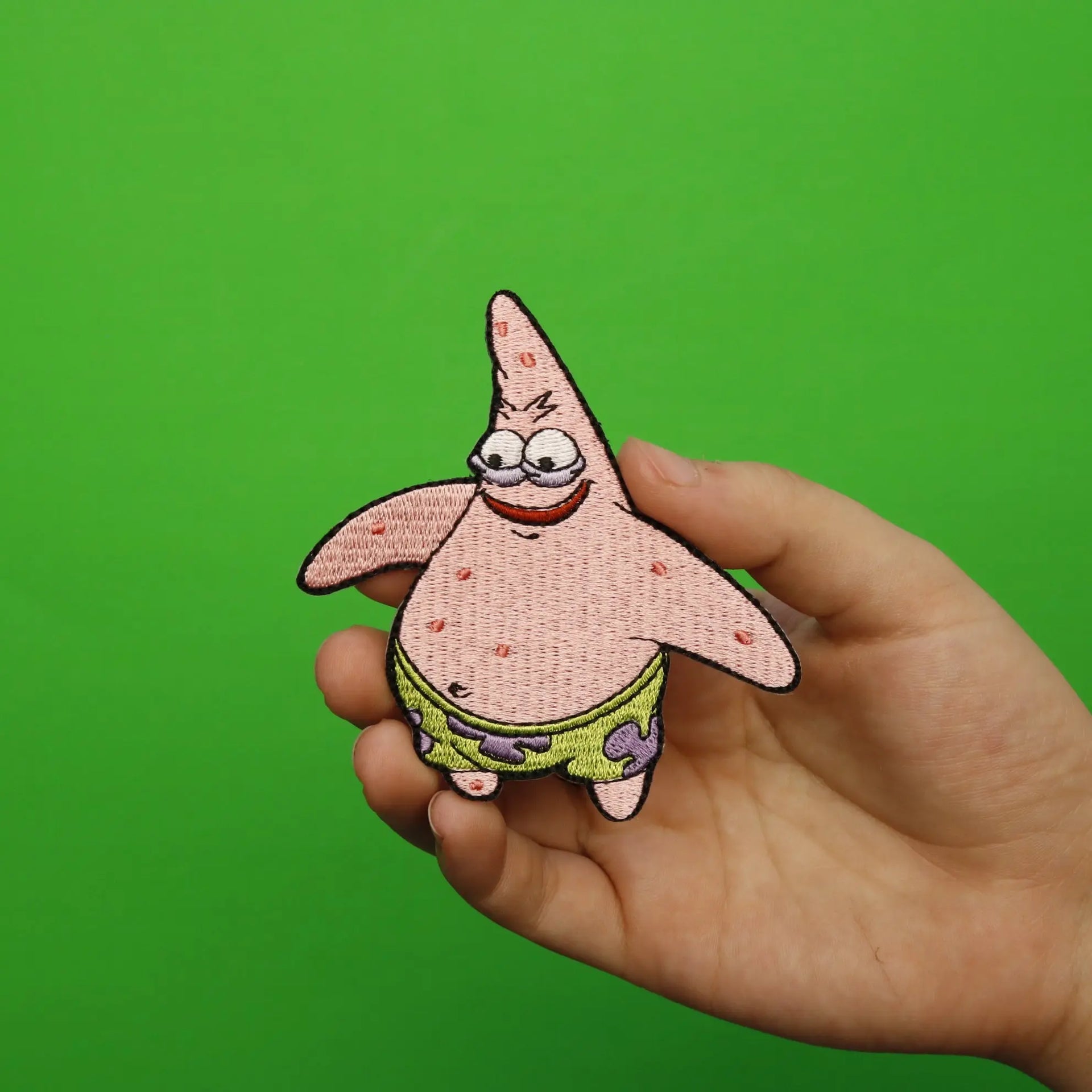 SpongeBob SquarePants Savage Patrick Embroidered Iron On Patch – Patch ...