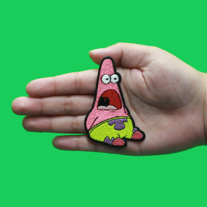 SpongeBob SquarePants Shocked Patrick Patch Nickelodeon Cartoon ...