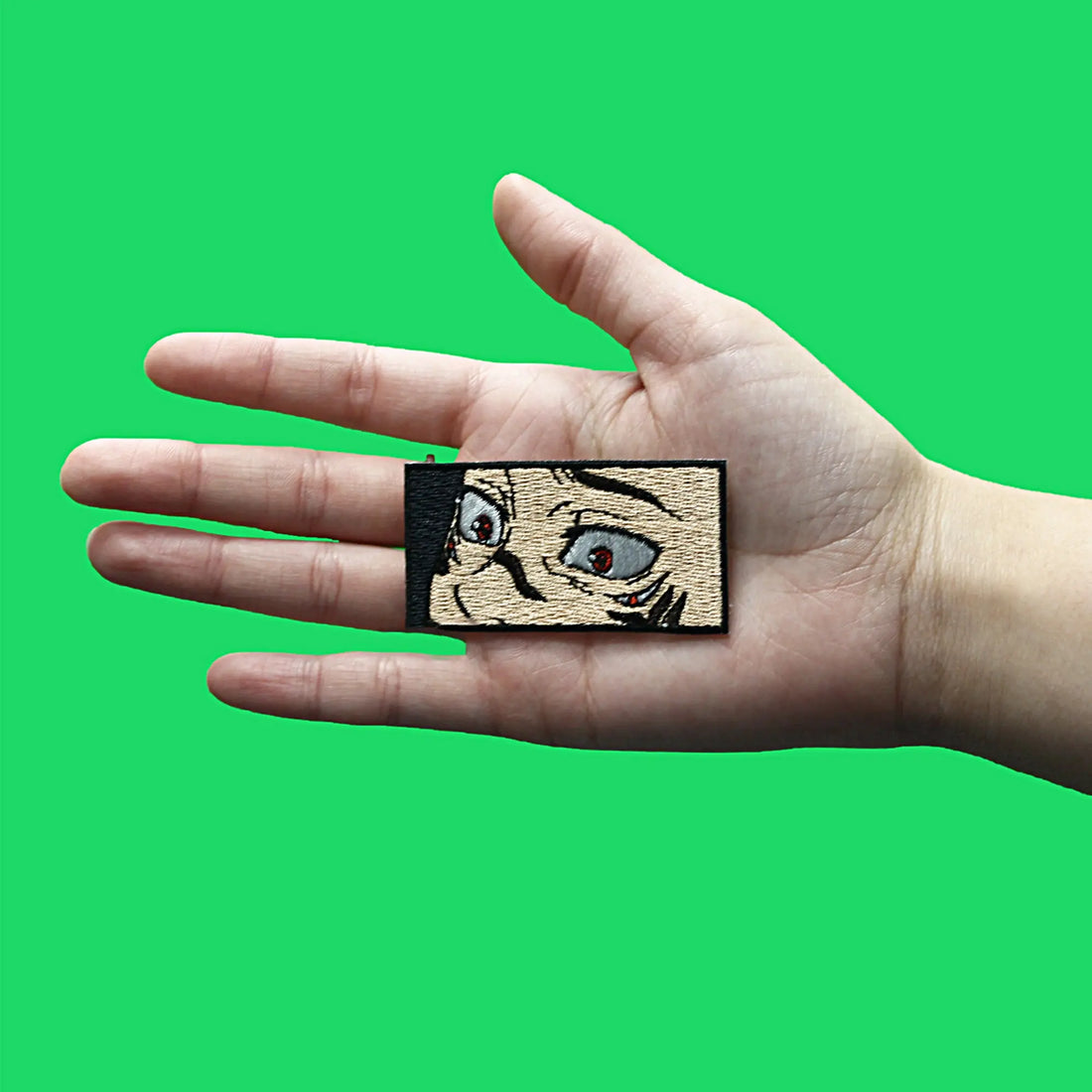 Jujutsu Kaisen Shocked Sukuna Patch Scared Red Eyes – Patch Collection