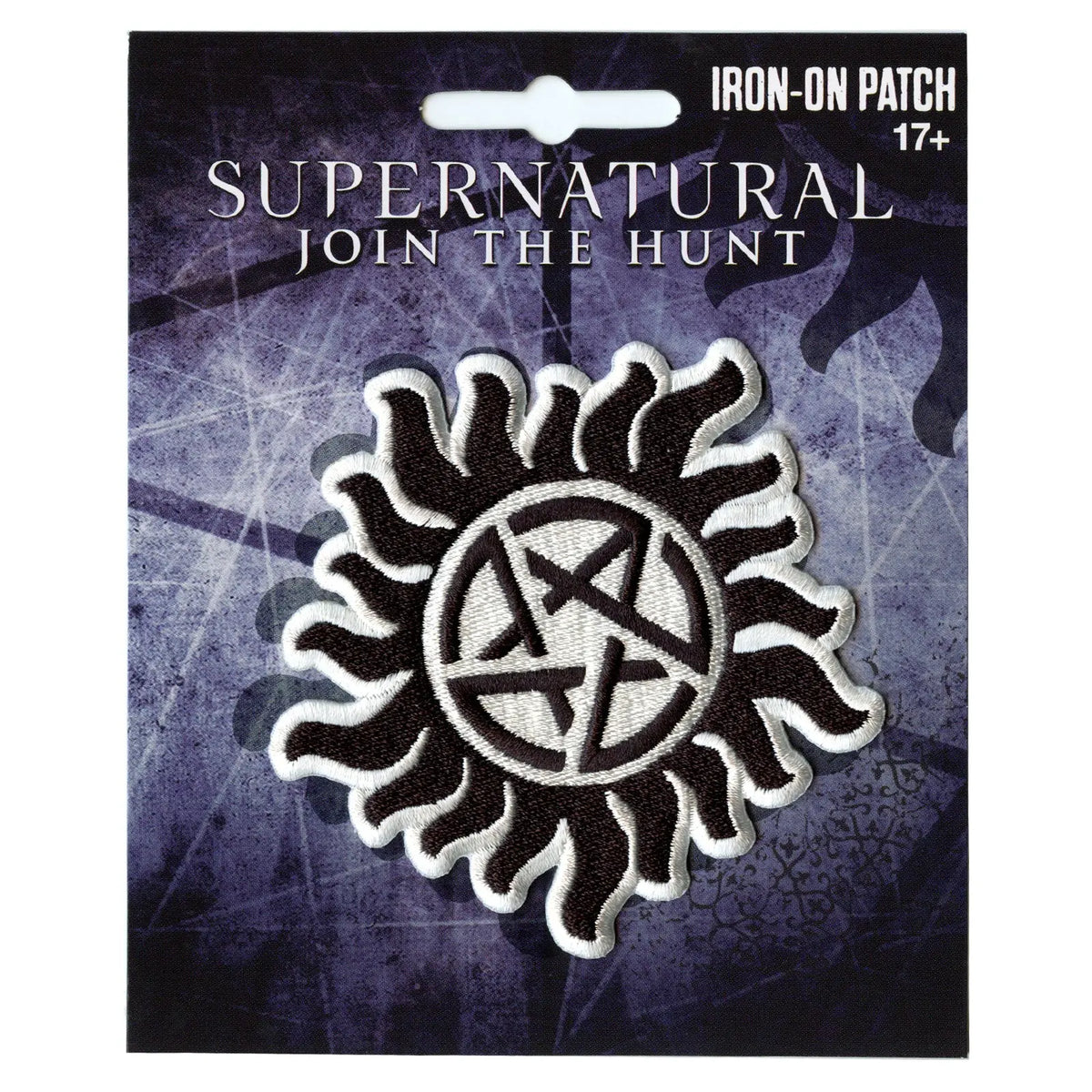Officially Licensed Supernatural Logo Embroidered Iron On Patch – Patch ...