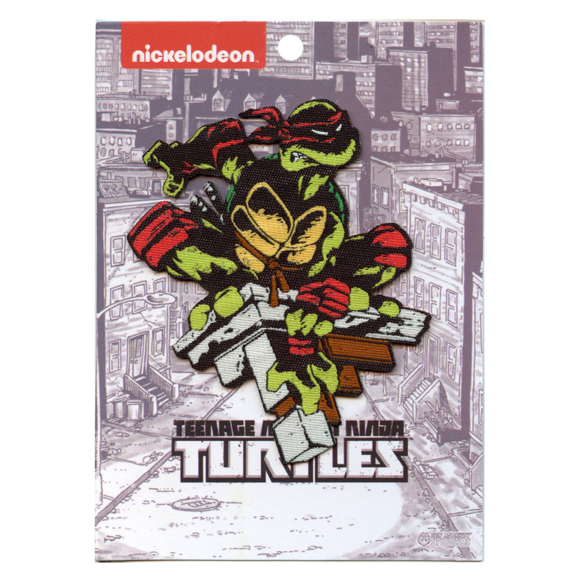 Teenage Mutant Ninja Turtles Raphael Night Watch Woven Iron On Patch ...