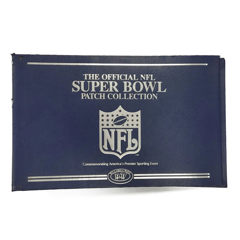 The Official NFL Super Bowl Patch Collection Willabee & Ward Blue Bind