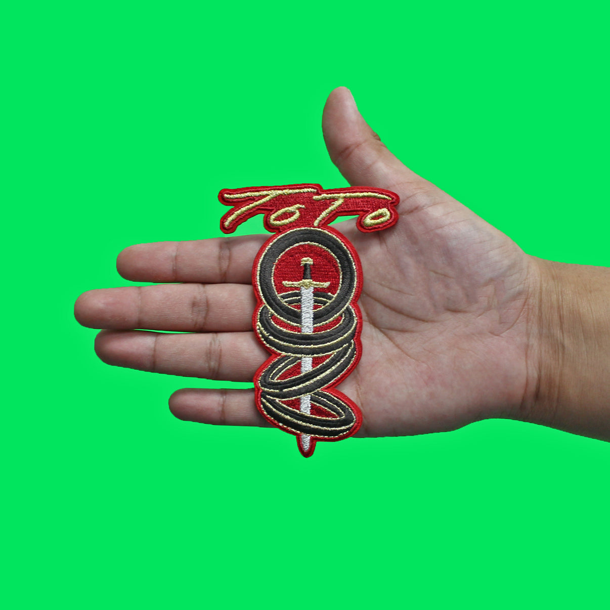 Toto Africa Album Art Patch Pop Rock Band Embroidered Iron On – Patch ...