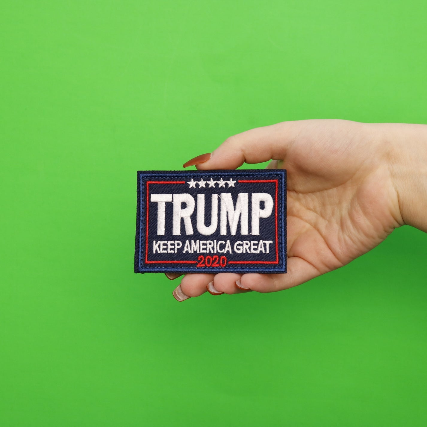 President Donald Trump Keep America Great Embroidered Velcro Patch ...