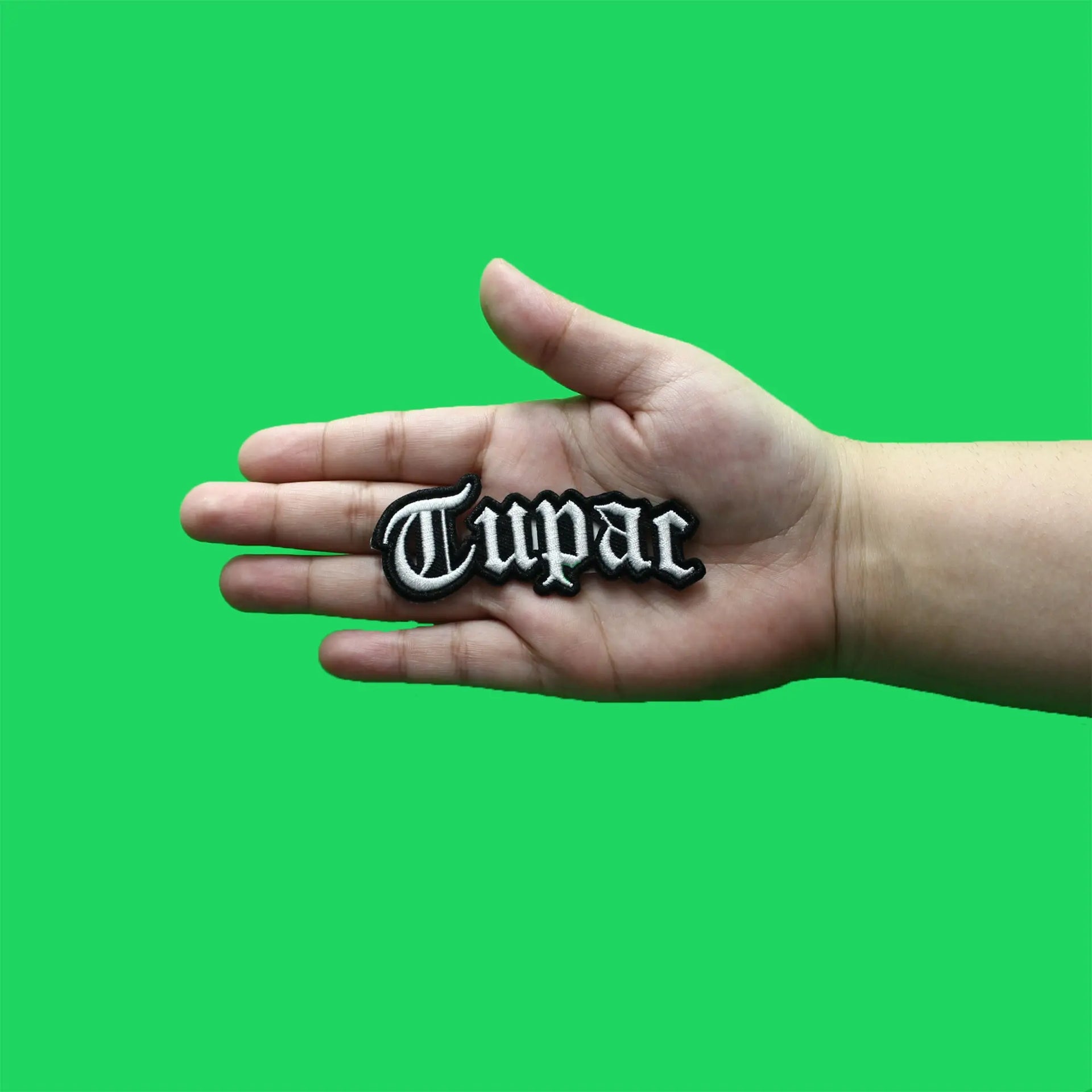 Tupac Shakur Old English Logo Patch 2pac West Coast Rapper Embroidered ...