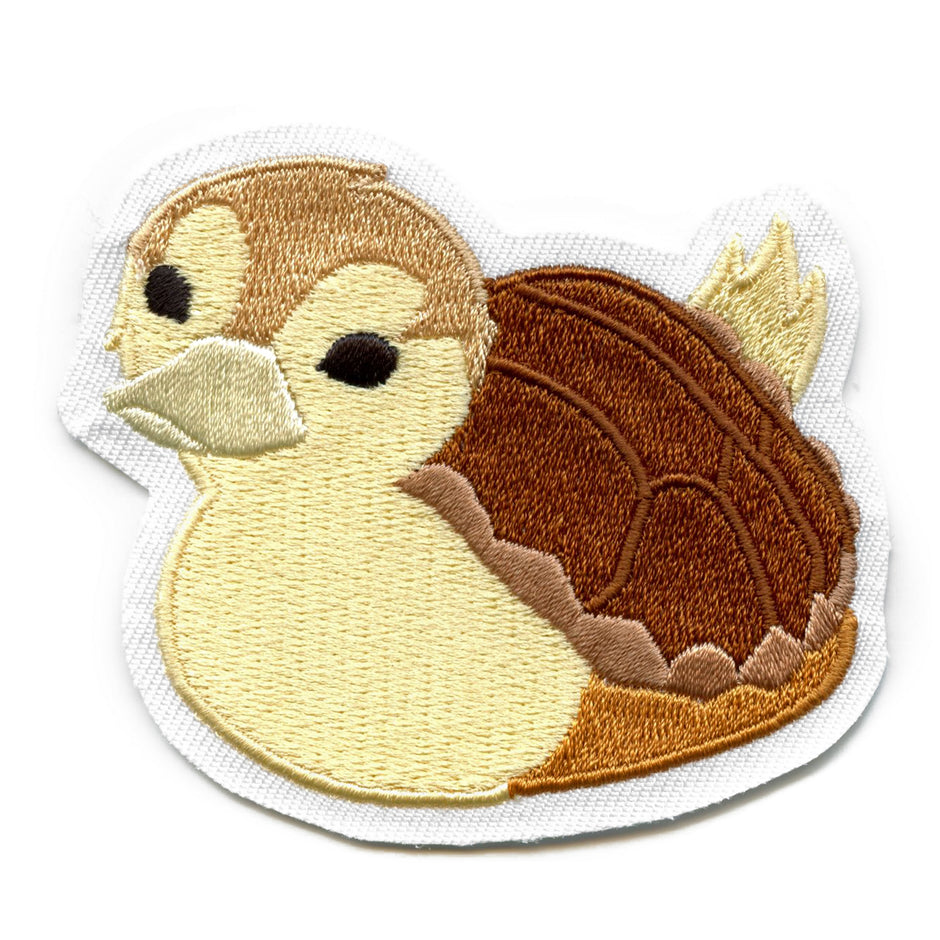 Cute Turtle Duck Patch Embroidered Iron On – Patch Collection
