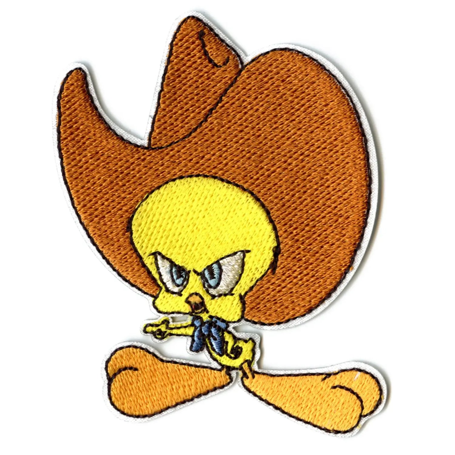 Official Tweety Bird Wearing a Cowboy Hat Embroidered Iron On Patch ...