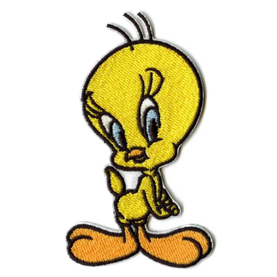 Official Tweety Bird Cute Pose Embroidered Iron On Patch – Patch Collection