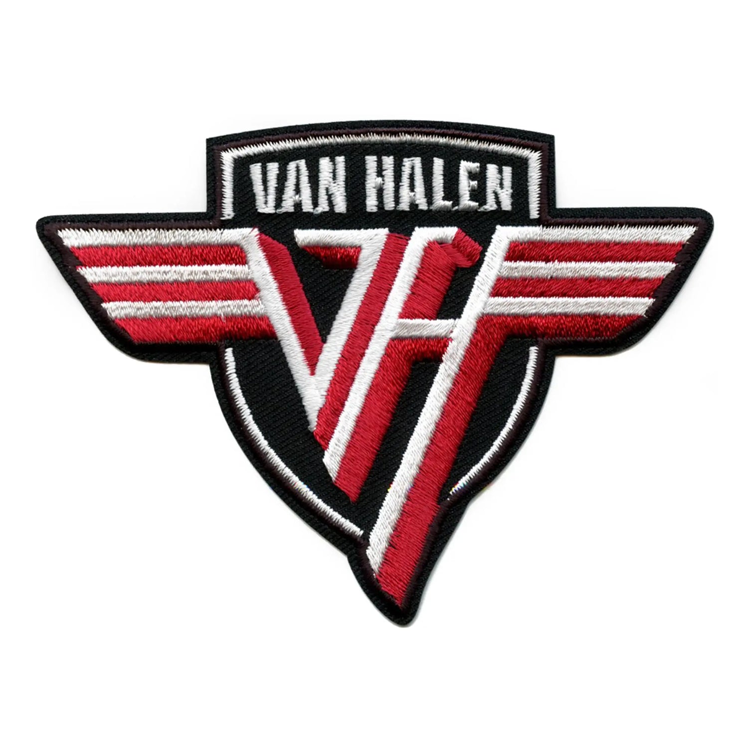 Van Halen Shield Logo Patch California Classic Rock Embroidered Iron On – Patch Collection