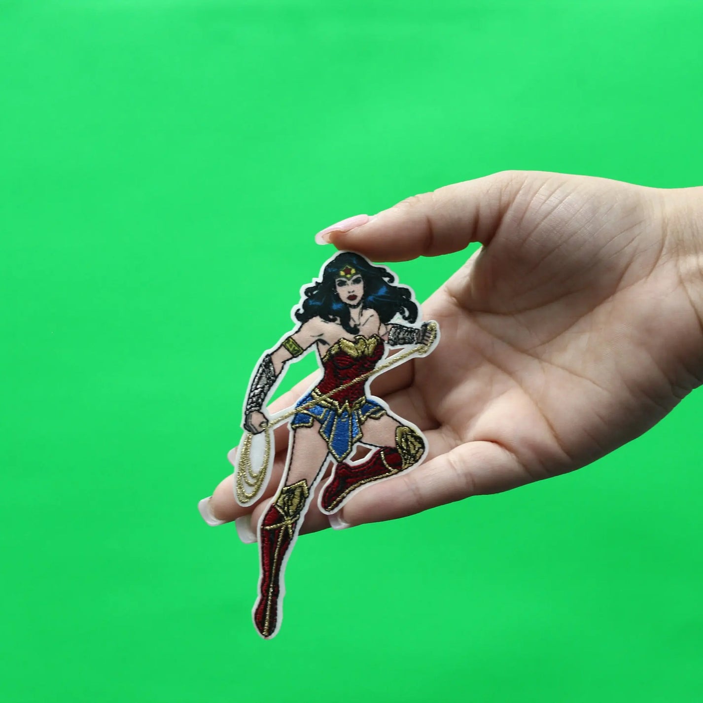 DC Comics Wonder Woman Patch Amazon Justice League Embroidered Iron On ...