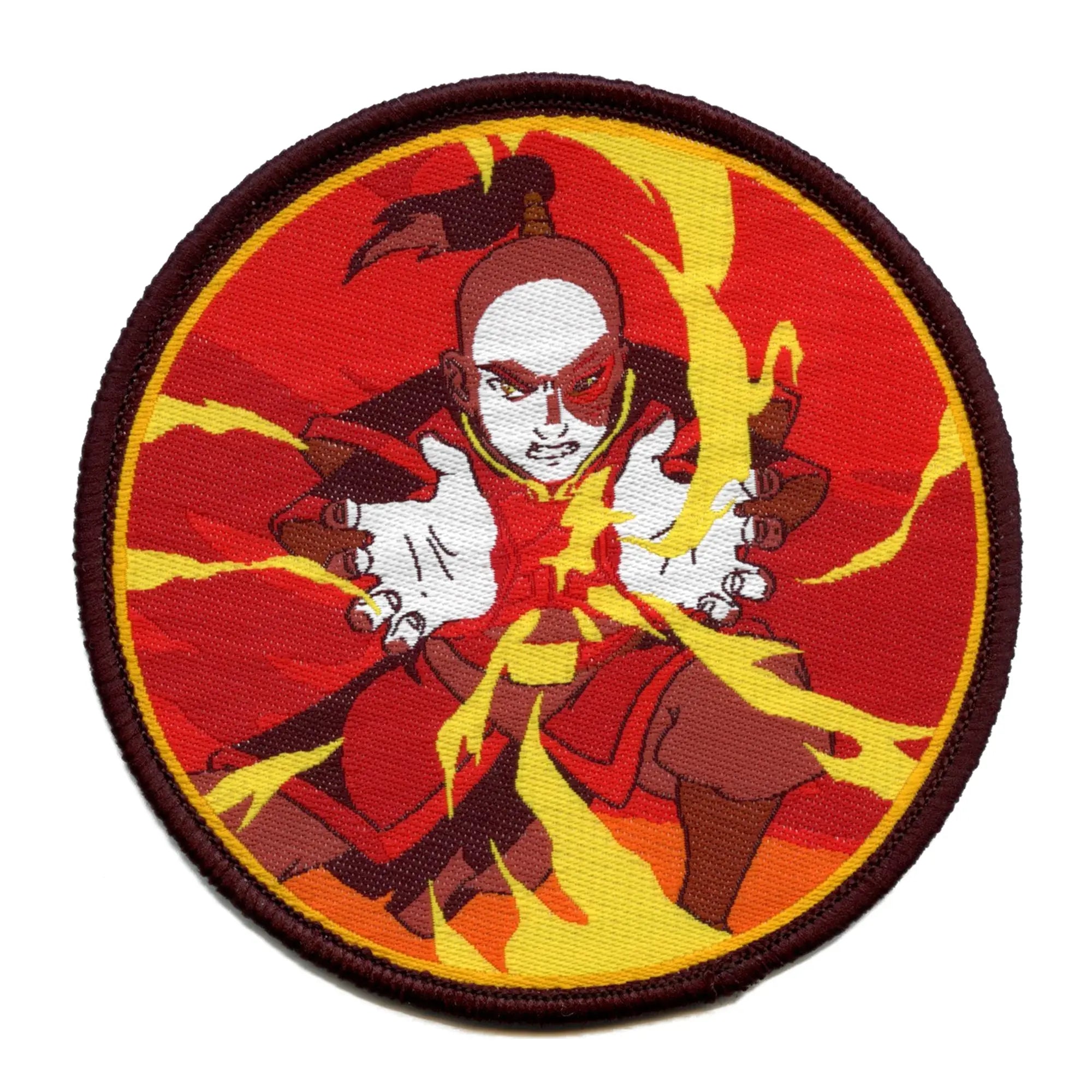 Official Avatar: The Last Airbender Patch Zuko Firebending Embroidered ...