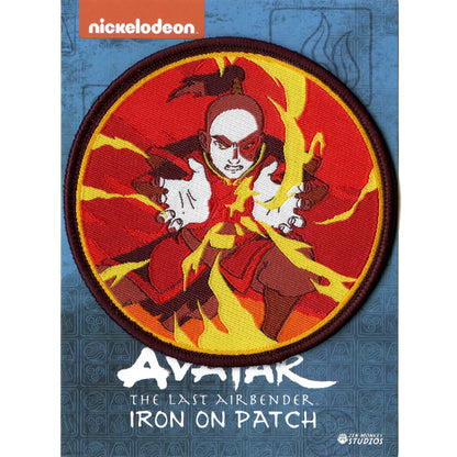 Official Avatar: The Last Airbender Patch Zuko Firebending Embroidered ...