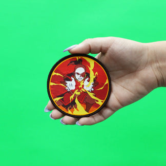 Official Avatar: The Last Airbender Patch Zuko Firebending Embroidered ...