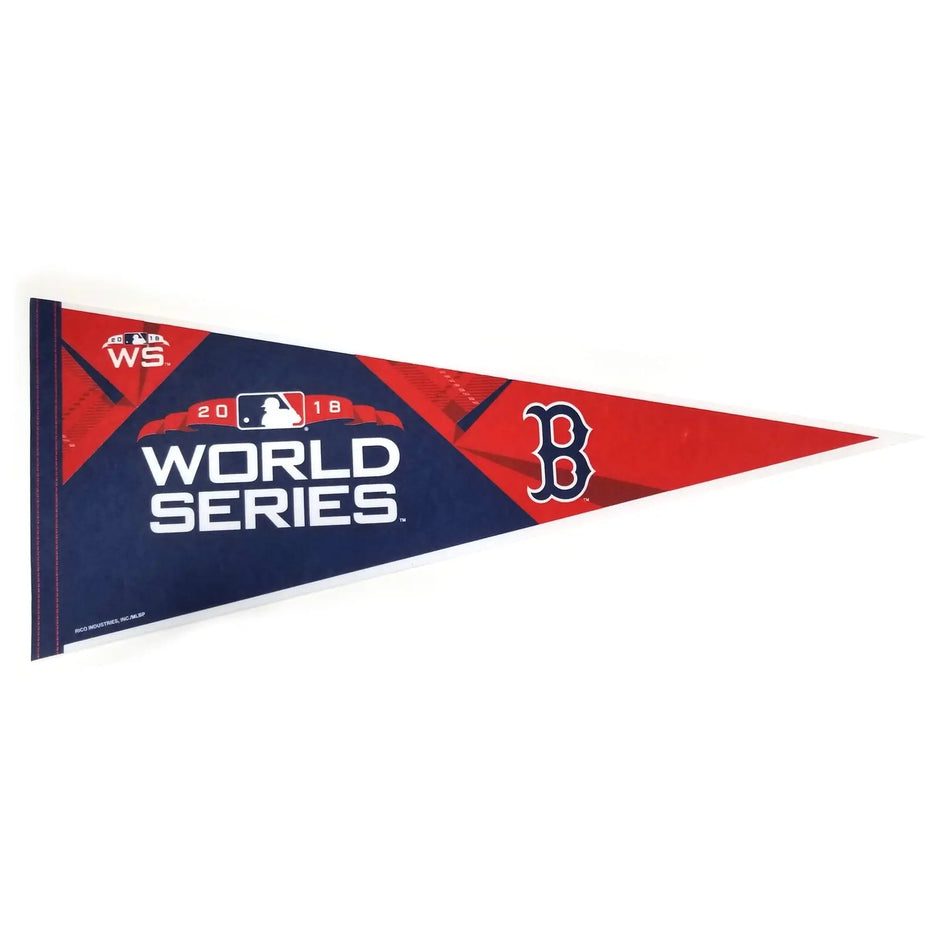 2018 MLB American League Champions Boston Red Sox Pennant 12 x 30 (RICO ...
