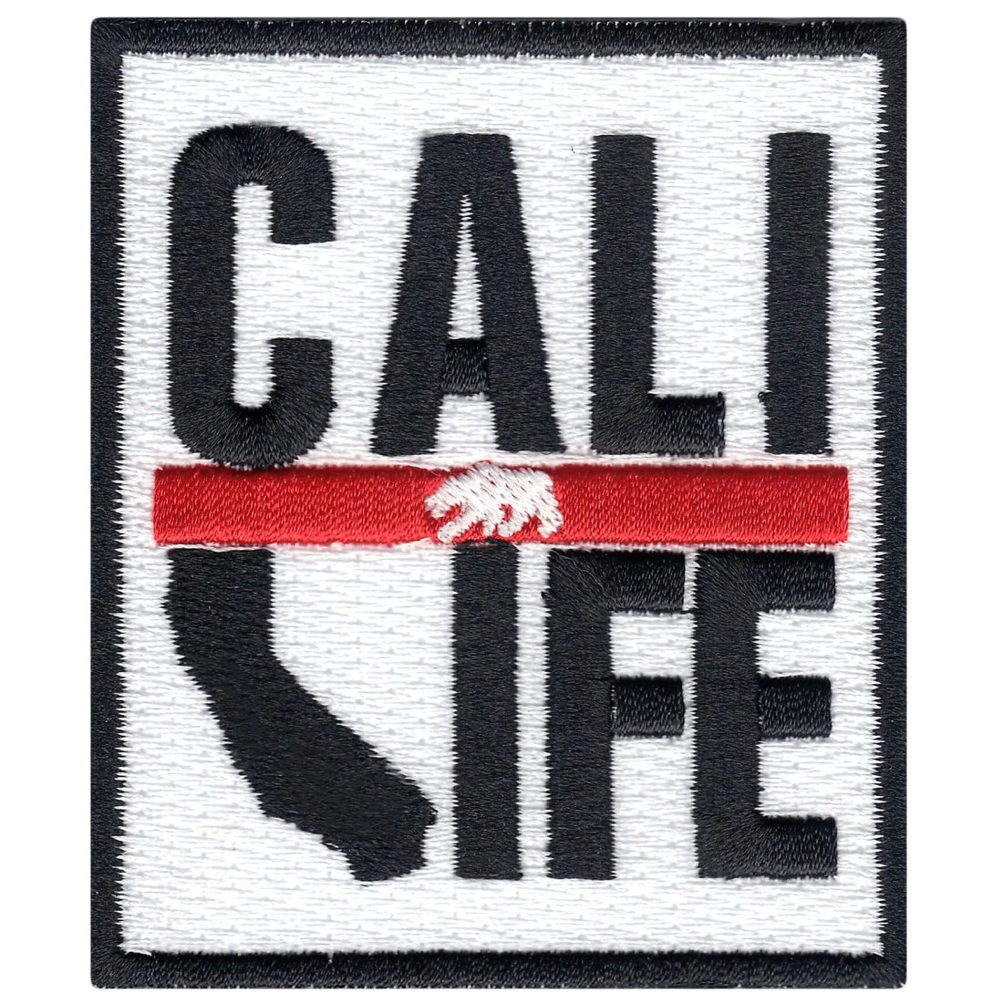 Cali Life State Iron On Embroidered Patch – Patch Collection