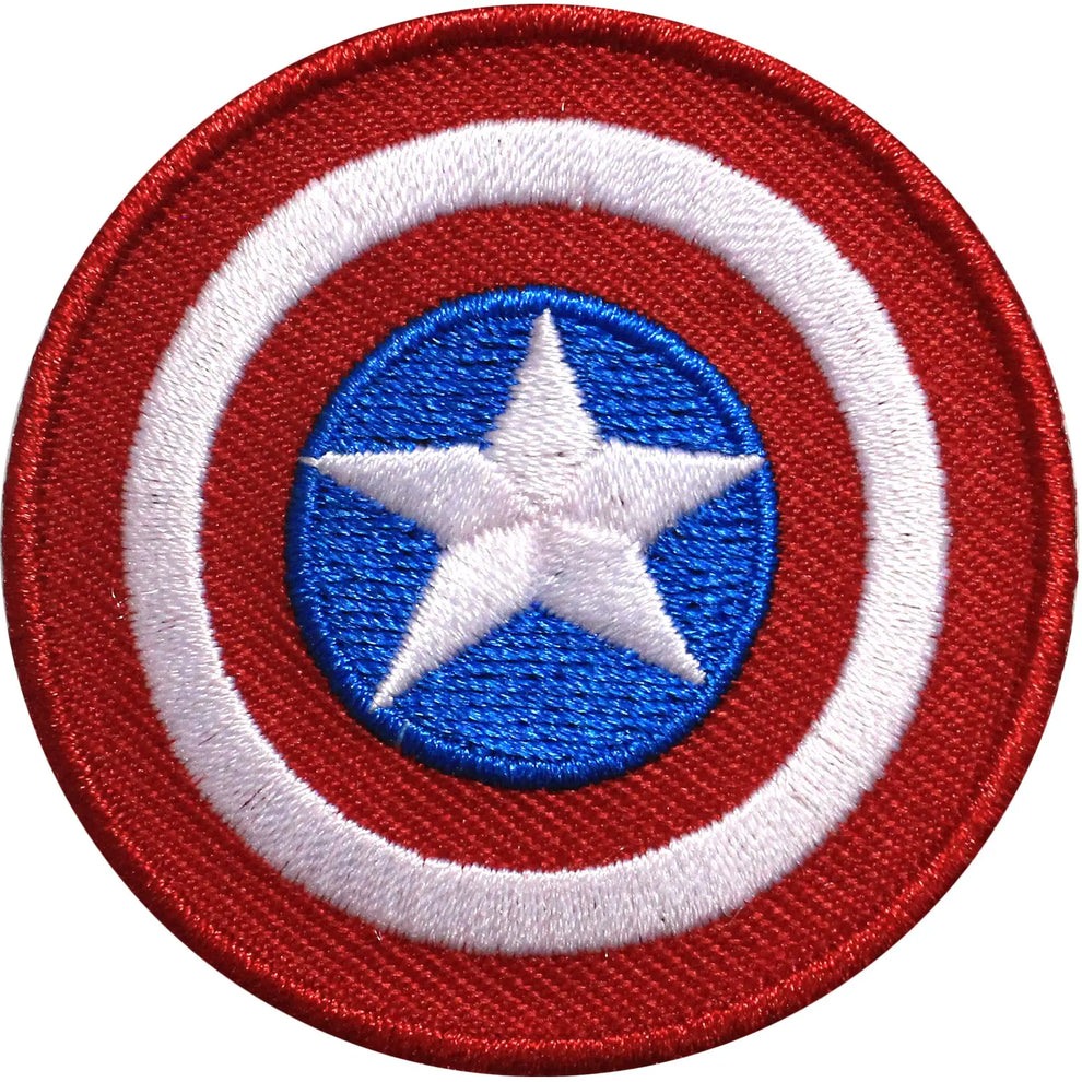 The Avengers Captain America Civil War Shield Small Iron on Patch ...