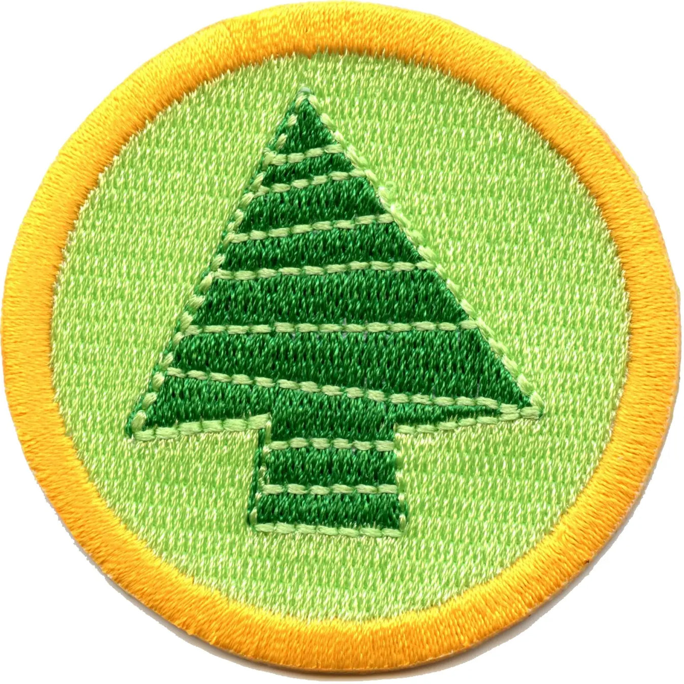 Decorating Christmas Tree Merit Badge Embroidered Iron-on Patch – Patch ...