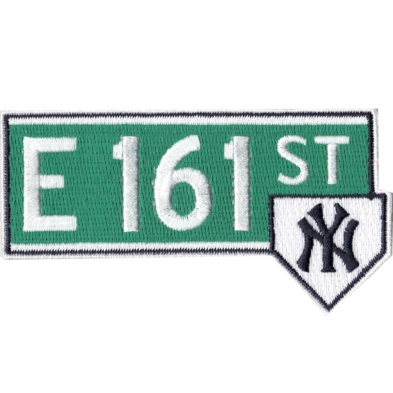 New York Yankees "E 161st" Street Sign Team Patch – Patch Collection
