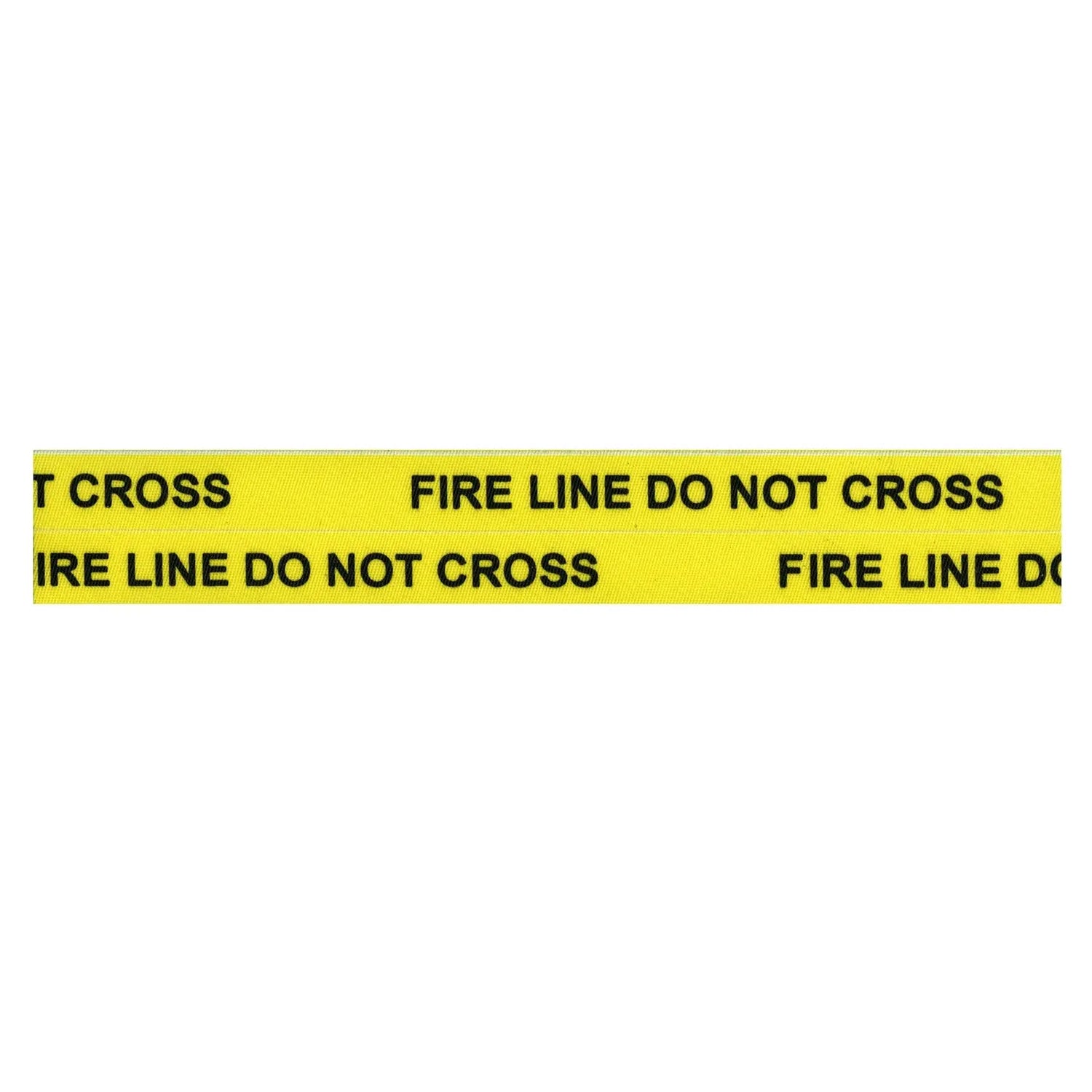 Fire Line Do Not Cross Warning Tape Iron On FotoPatch – Patch Collection