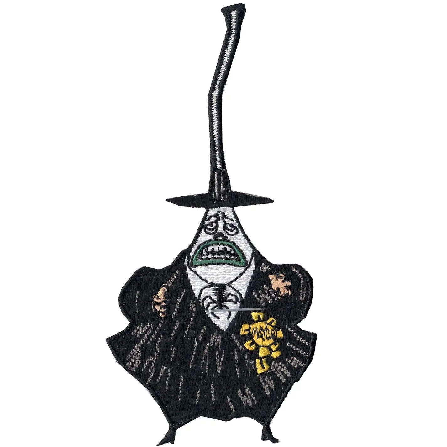 Nightmare Before Christmas Town Mayor Disney Iron On Applique Patch ...