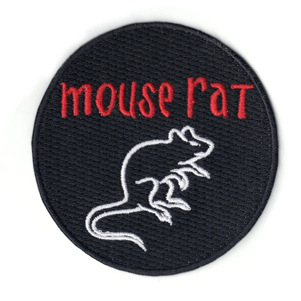 Mouse Rat Iron On Patch – Patch Collection