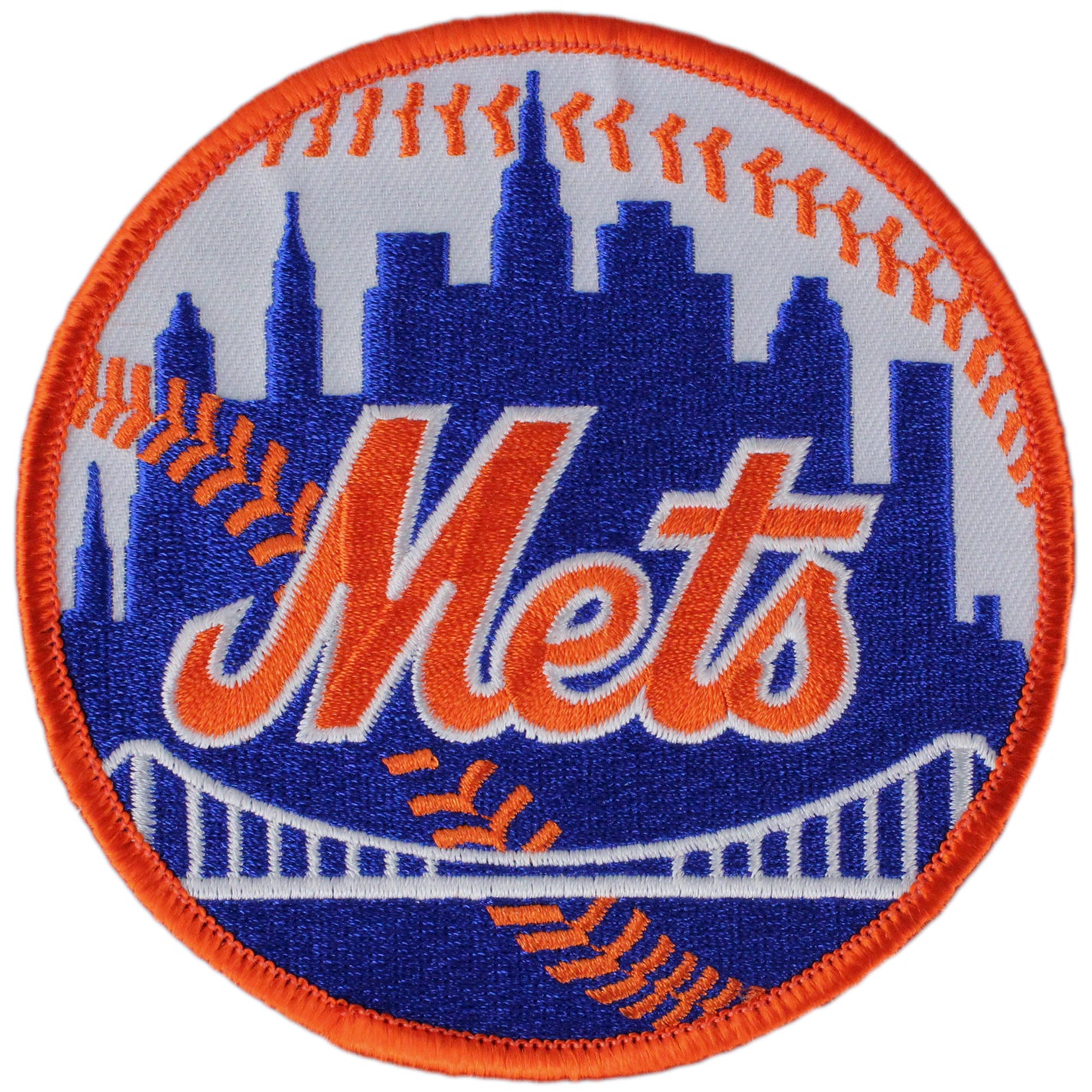 New York Mets Home Sleeve Patch (Orange Border) – Patch Collection
