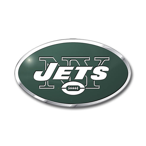 New York Jets Colored Aluminum Car Auto Emblem – Patch Collection