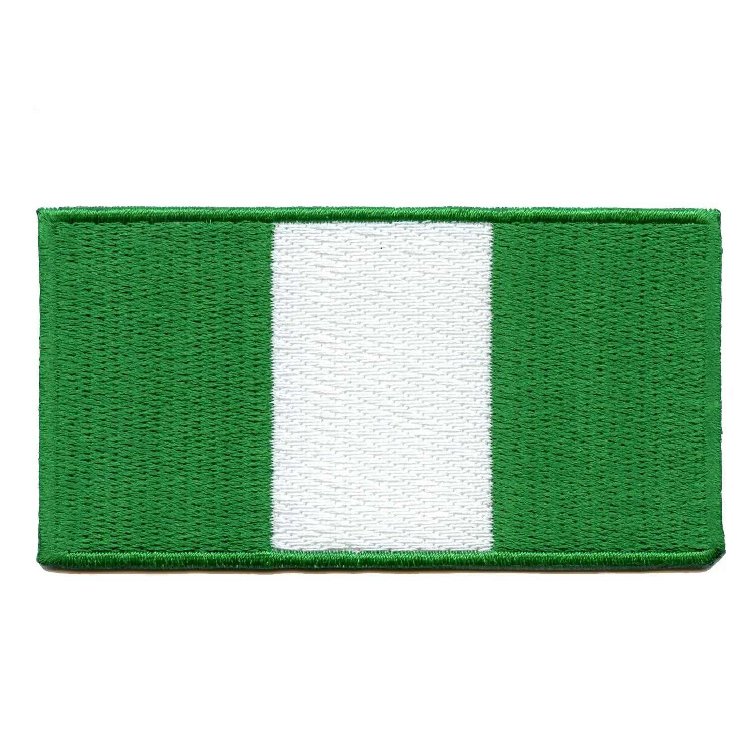 Nigerian Country Flag Embroidered Iron On Patch – Patch Collection