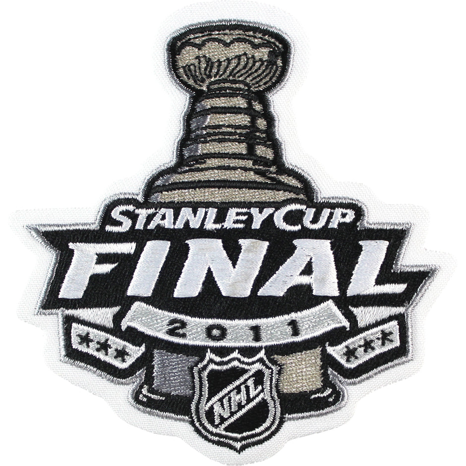 2011 NHL Stanley Cup Final Logo Jersey Patch Boston Bruins vs ...
