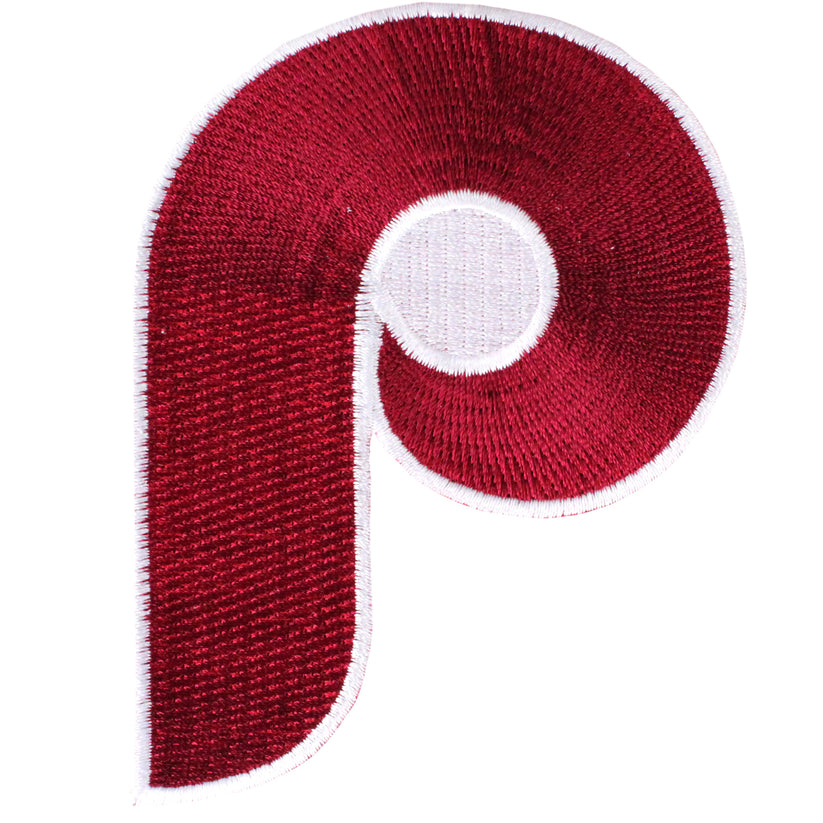Philadelphia Phillies 'P' Wordmark Team Logo Patch (1973-1986) – Patch ...