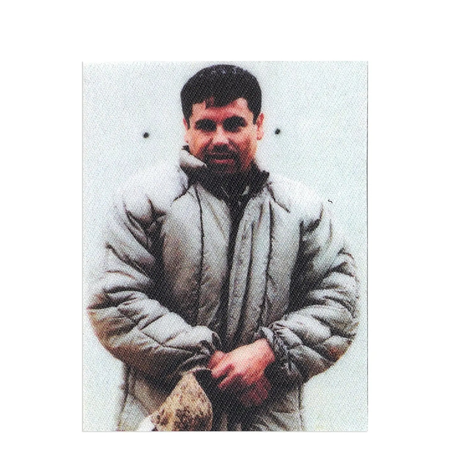 El Chapo Guzman Drug Lord Motif Iron on Patch – Patch Collection