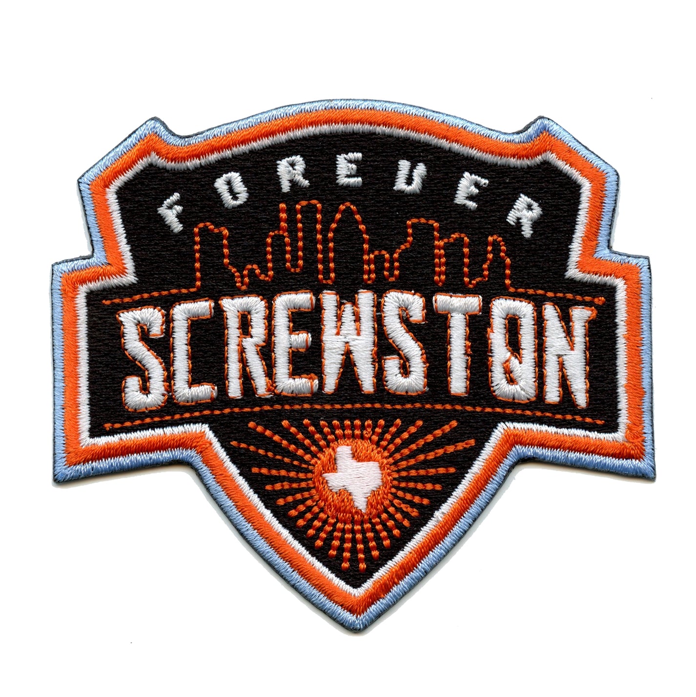 Houston Texas Screwston Soccer Parody Iron On Patch – Patch Collection