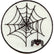 Spider Web Patch Glow In The Dark Embroidered Iron On – Patch Collection