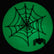 Spider Web Patch Glow In The Dark Embroidered Iron On – Patch Collection