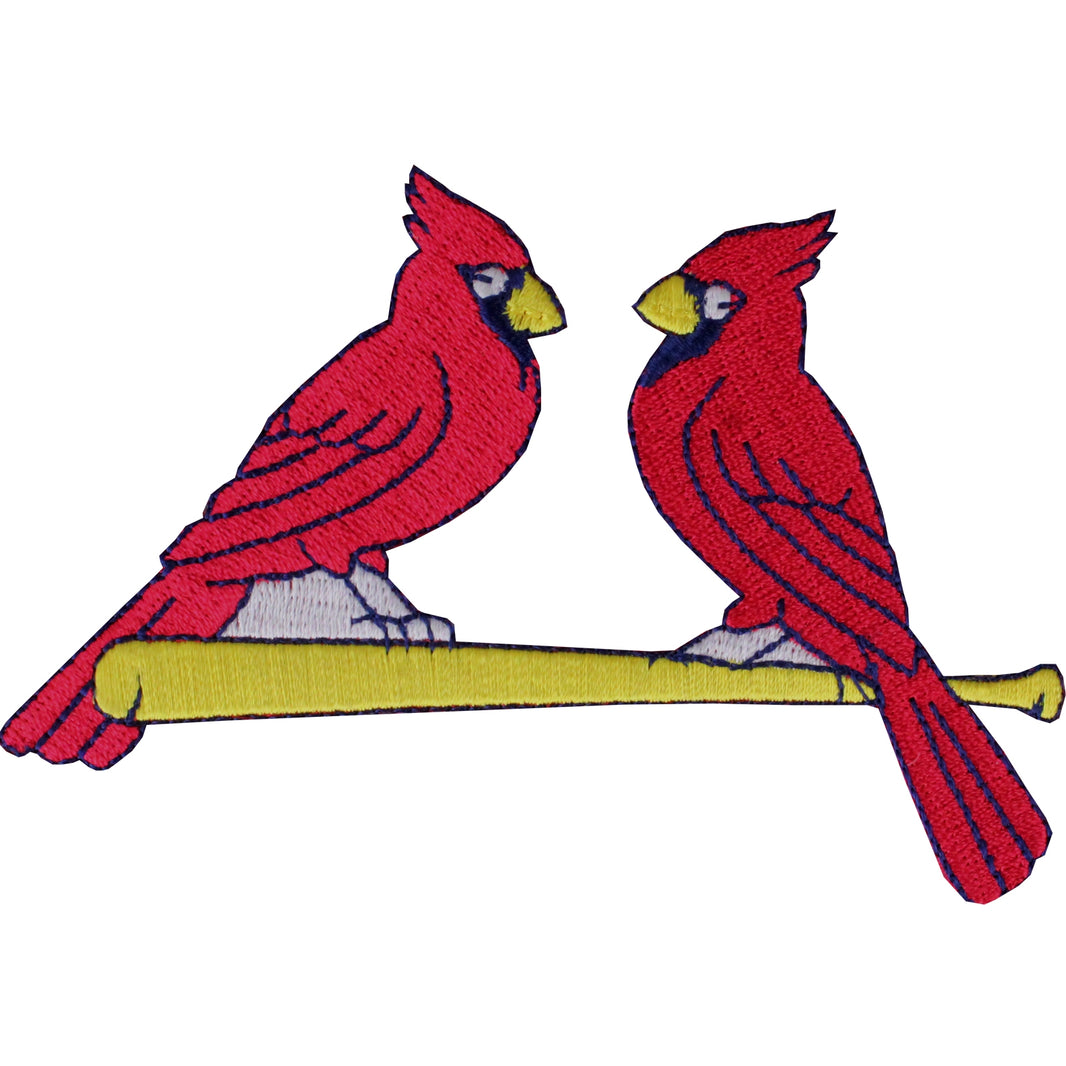 St. Louis Cardinals Birds On Bat Logo Patch – Patch Collection
