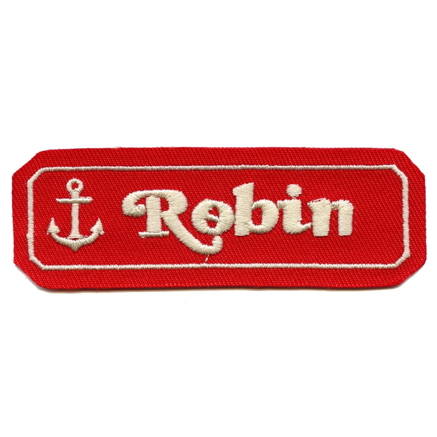 Scoops Ahoy Ice Cream Parlor "Robin" Name Tag Logo Iron On Costume ...
