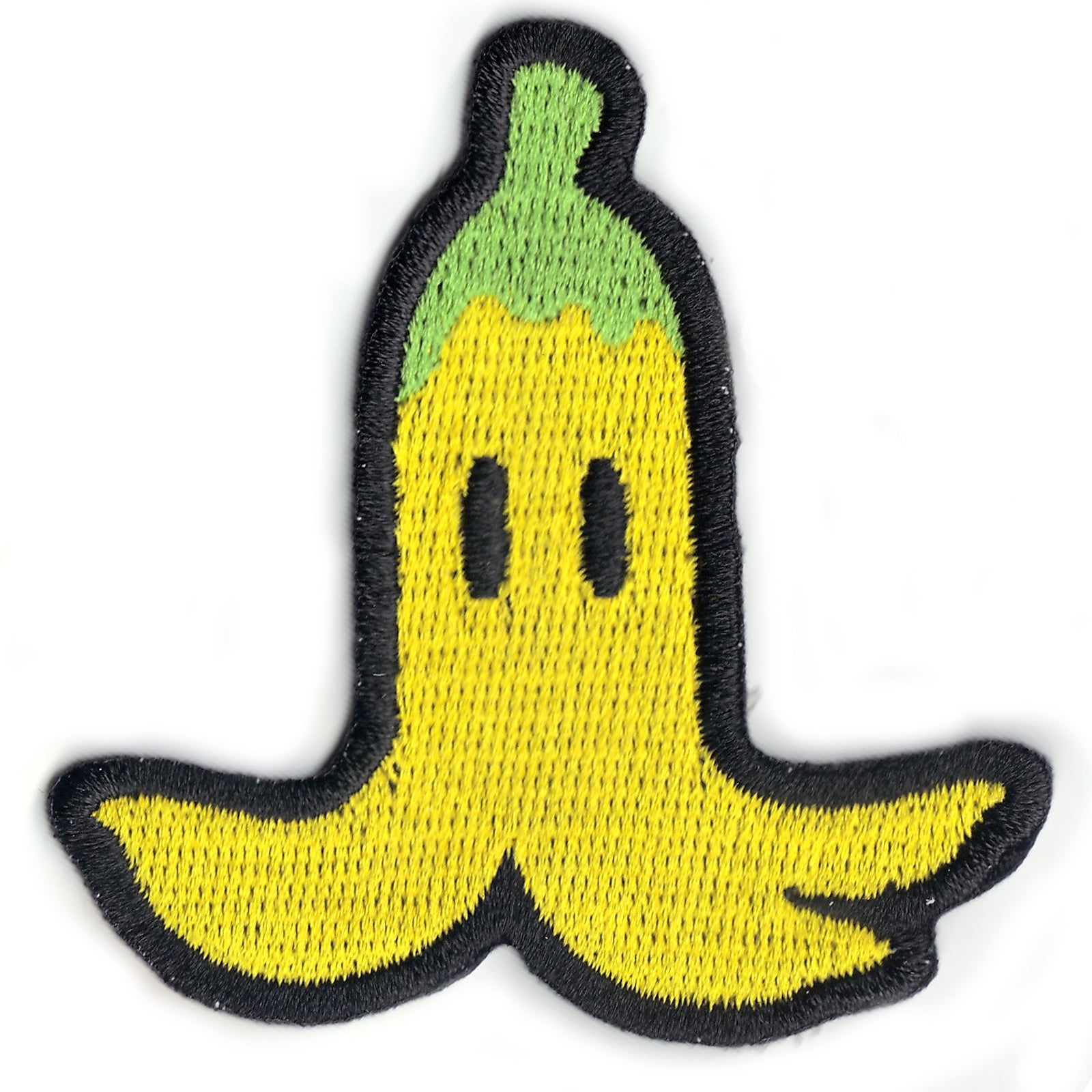 Nintendo Super Mario Game Kart Banana Peel Iron On Patch – Patch Collection