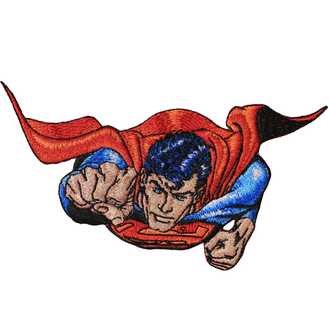 DC Comics Superman Flying Patch Hero Justice League Embroidered Iron On ...