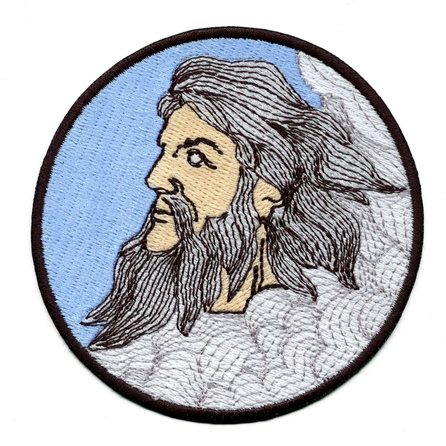 Zeus Greek Mythology God Iron On Patch – Patch Collection